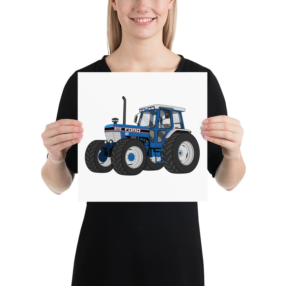 Ford 8210 4WD Poster poster | Tractor Gifts UK – Tractor Mugs – The ...