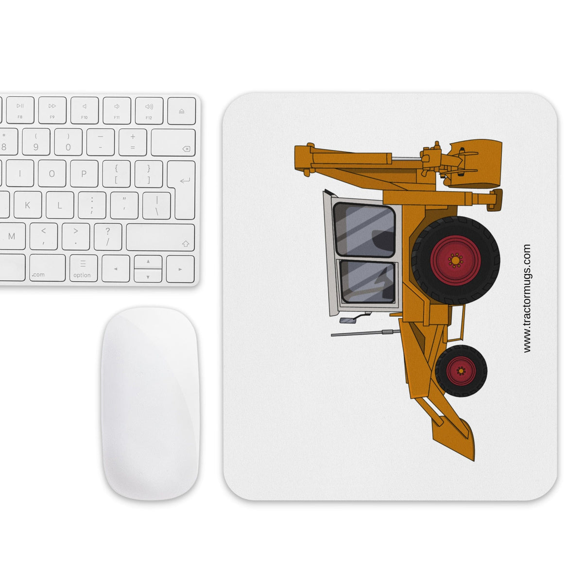 JCB 3C (1975) Mouse pad – The Tractor Mugs Store