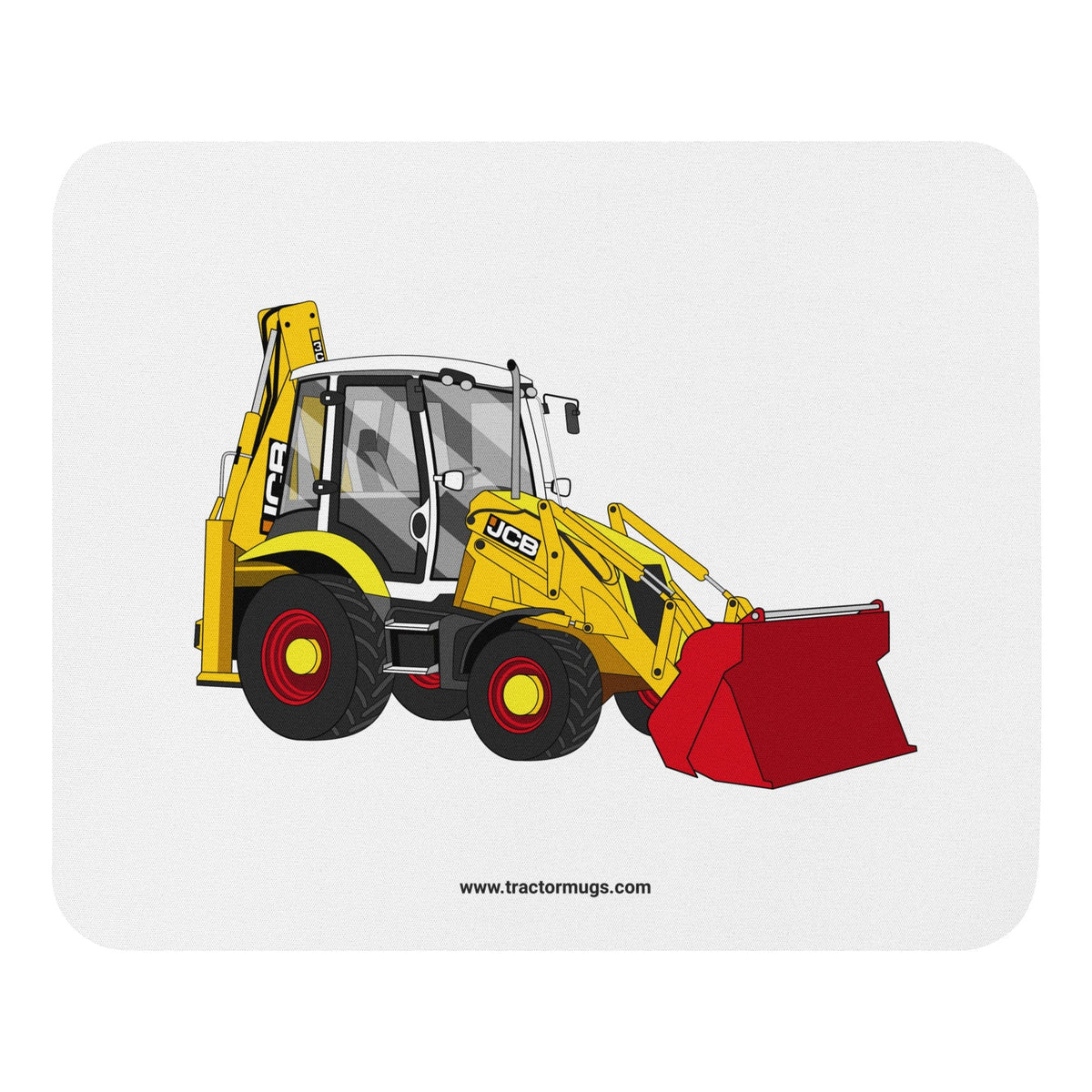 JCB 3CX Anniversary Edition Mouse pad – The Tractor Mugs Store